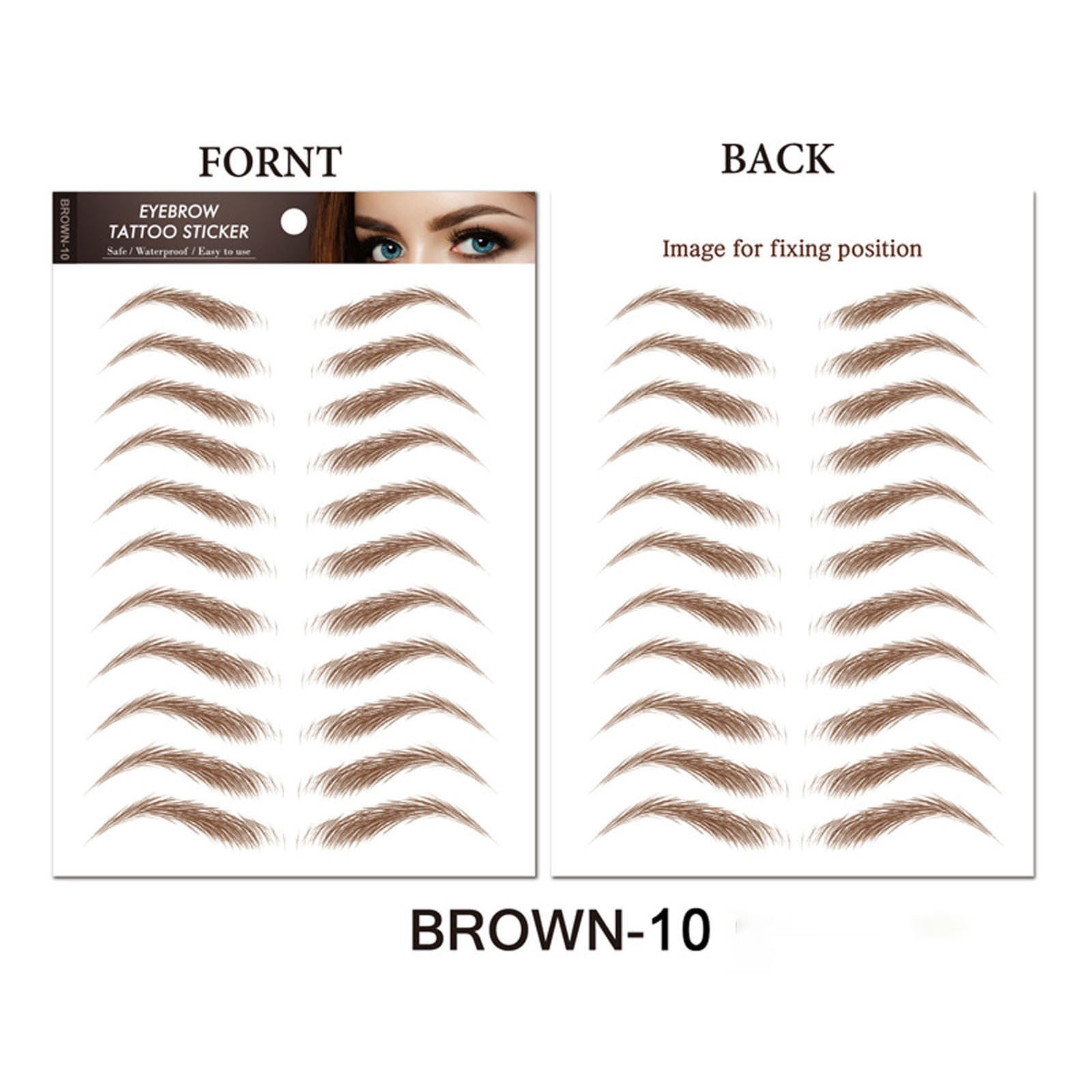 TyTqxy Eyebrows Tattoo, Hair-Like Authentic Eyebrows, Eyebrows Tattoo ...