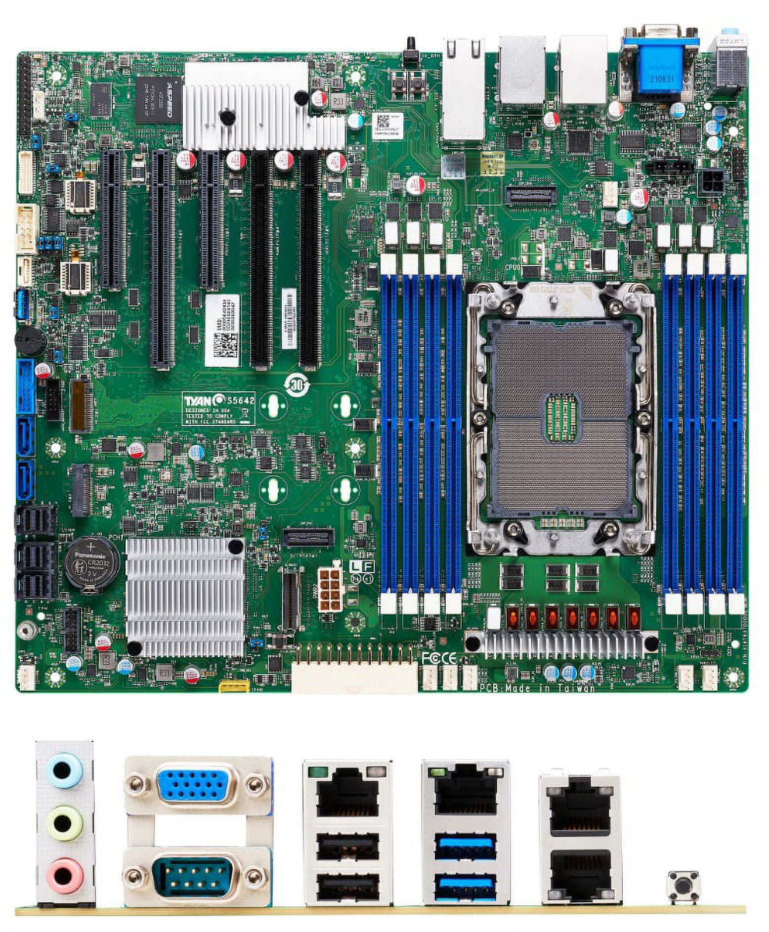 Tyan Tempest HX S5642 S5642AGMNRE Motherboard - Intel C621A Chipset ...