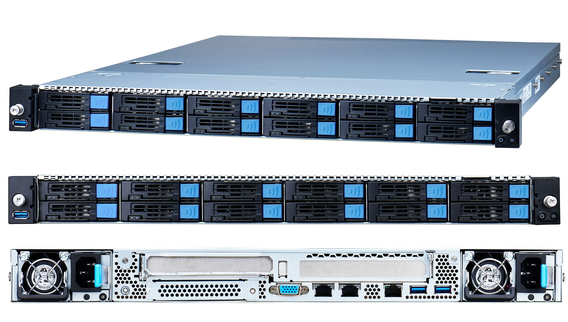 Tyan Transport CX GC79A-B8252 B8252G79AE12HR-2T Cloud Server 1U2S 32 ...