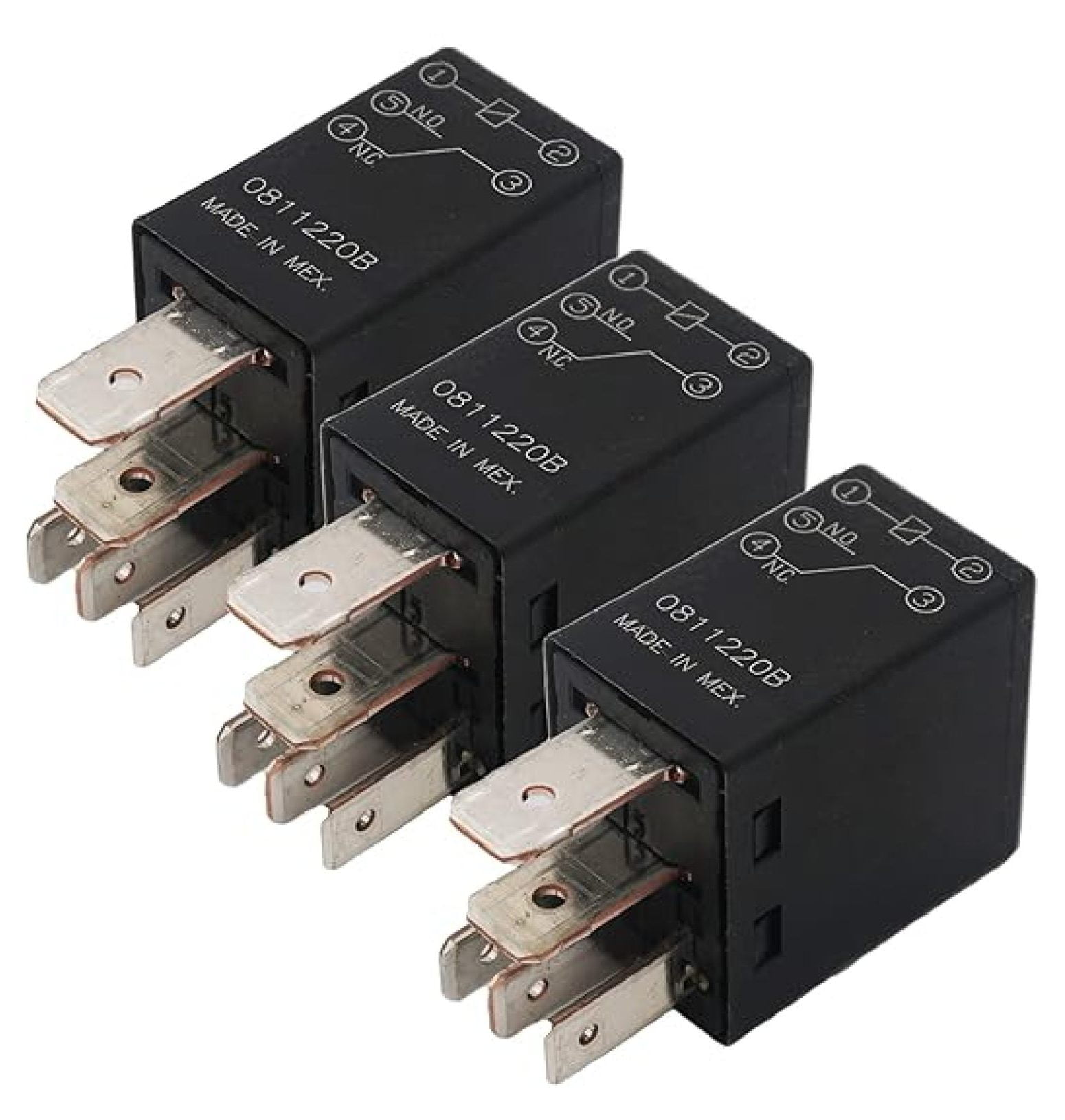 Tyco 12V DC SPDT Relay - 3 Pack - 4671168E 72472M - Automotive Relays ...