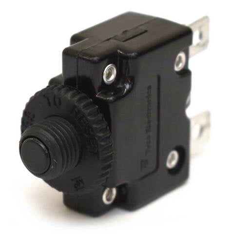 Tyco Boat Push-to-Reset Circuit Breaker W57-XJ2A7B10-5M | 5A 250VAC ...
