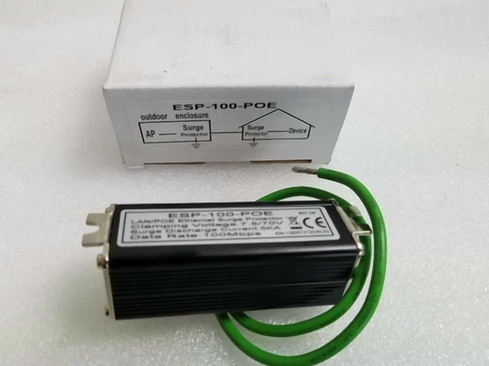 Tycon ESP-100-POE Network Lightning & Surge Protector - Walmart.com