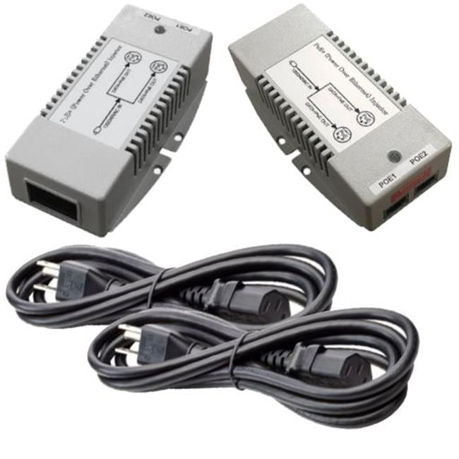 High Power Dual Output PoE Injector - Walmart.com