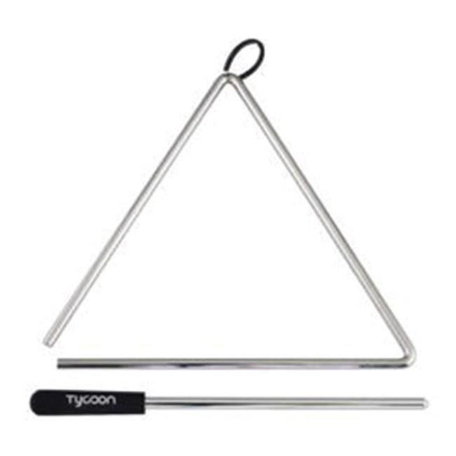 Tycoon 750395 6 in. Steel Triangle, Chrome - Walmart.com