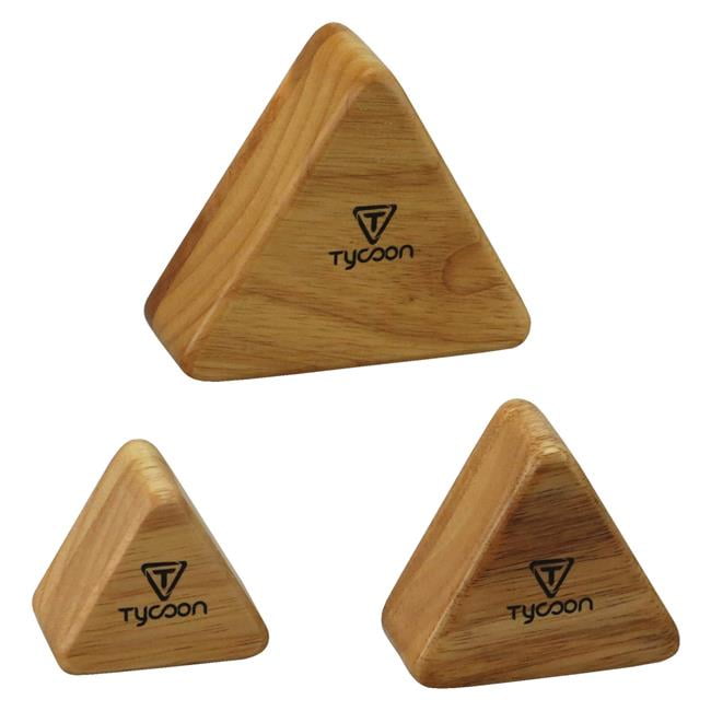 Tycoon Triangle Wood Shakers - Set of 3 - Walmart.com