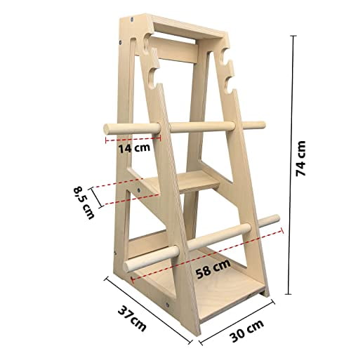 Tydi Up | Weight Holder | Home Gym Weight Holder | Disc Rack | Vertical ...