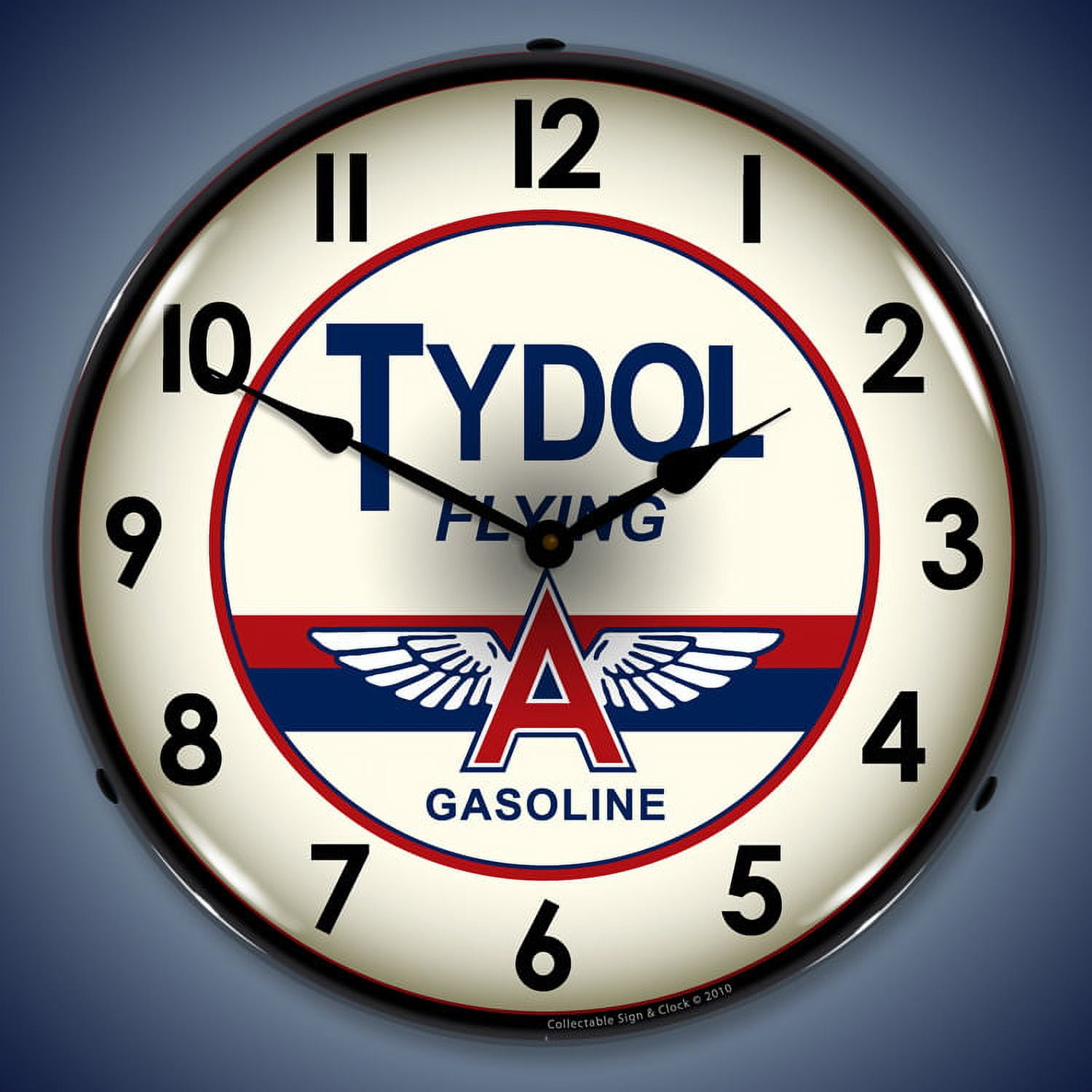 Tydol Gas Wall Clock, Lighted: Gas / Oil Theme - Walmart.com