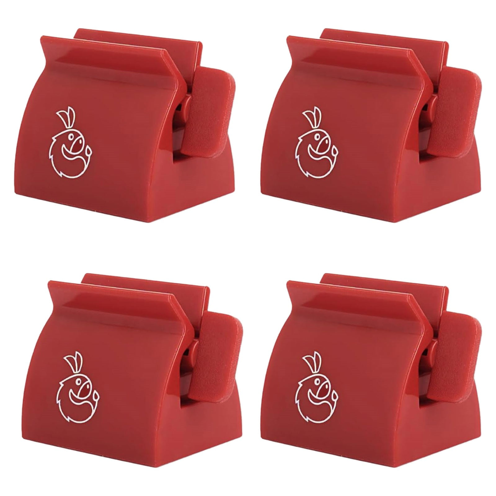 Tyeign 4Pcs Rolling Toothpaste Squeezer Tool, Space-Saving Bathroom ...