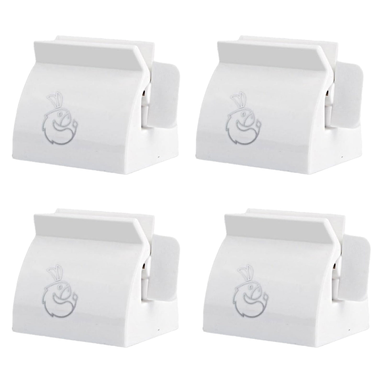 Tyeign 4Pcs Rolling Toothpaste Squeezer Tool, Space-Saving Bathroom ...