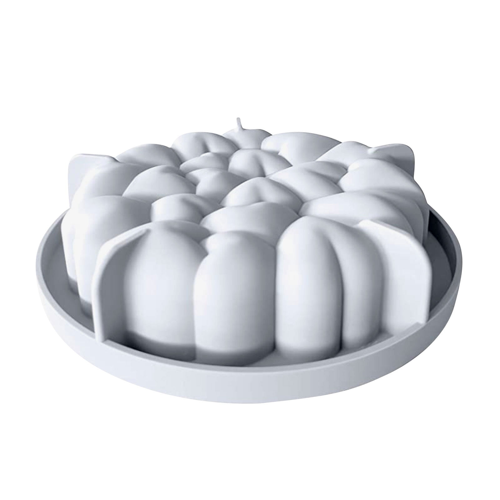 Tyeign 6-Inch Heart-Shaped Silicone Cake Mold for Mousse, Chocolate ...