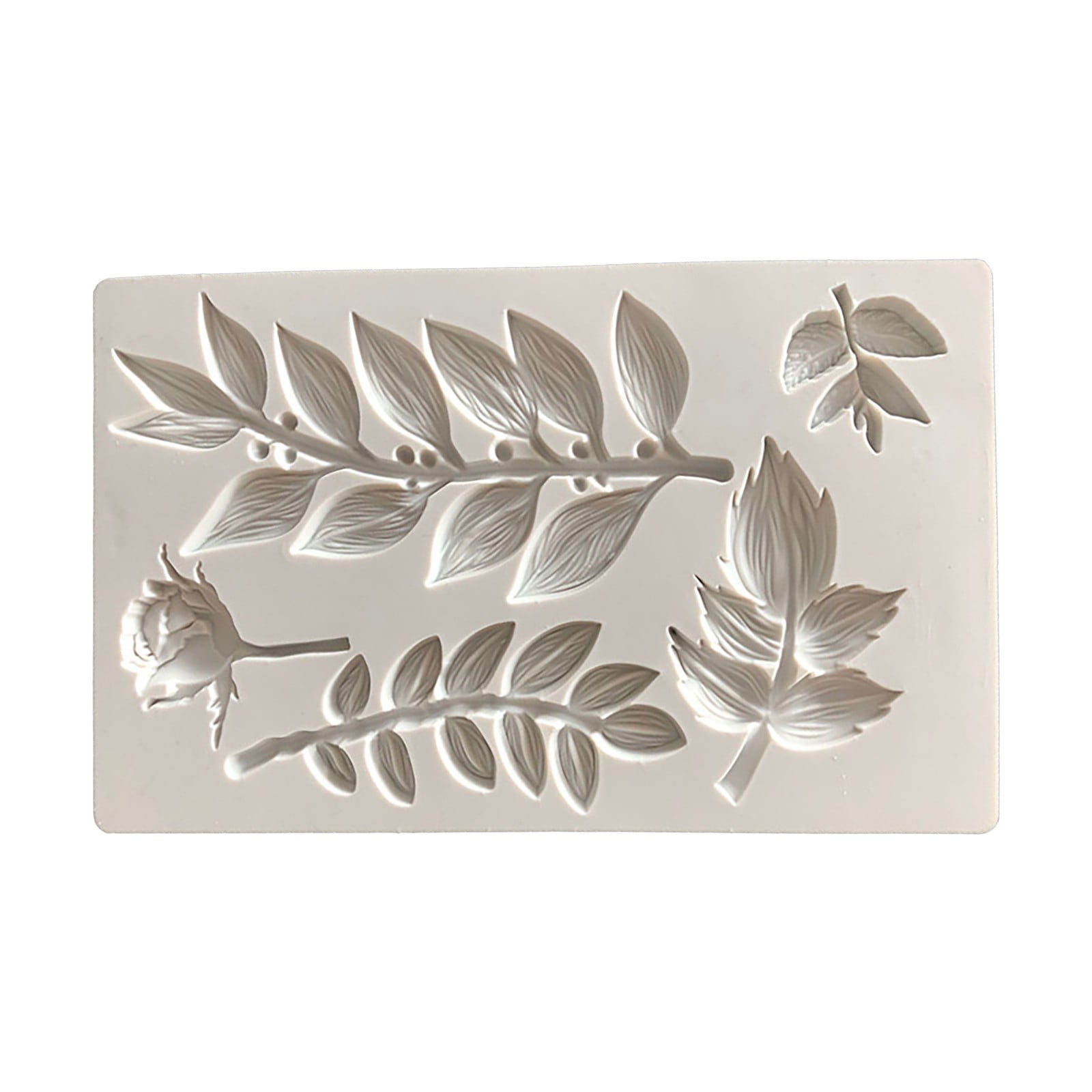 Tyeign Christmas Branch Flower Silicone Texture Mat Fondant Cake ...