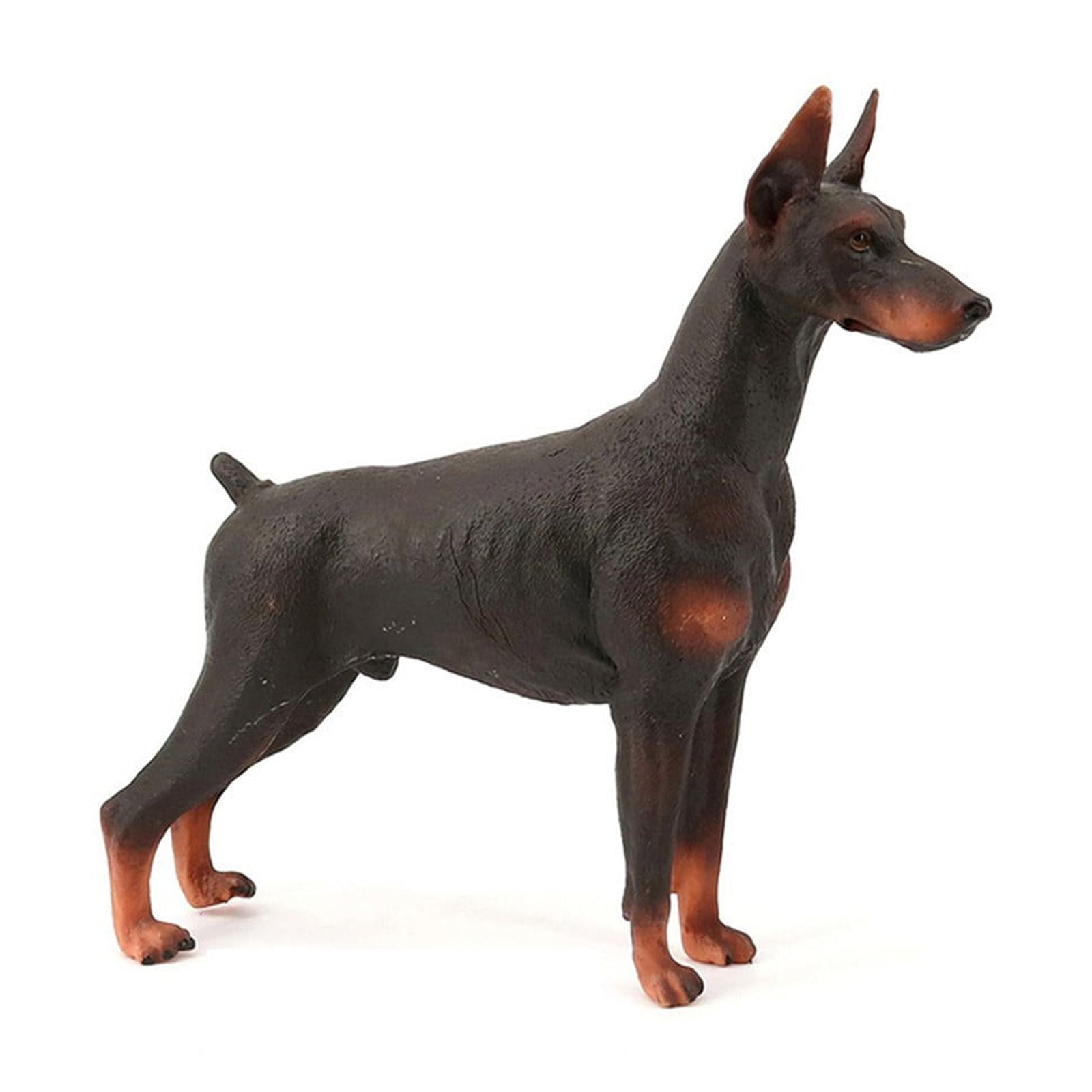 Tyeign Desktop Dress Up, Plastic, Dog Figurine Dog Realistic Pvc ...