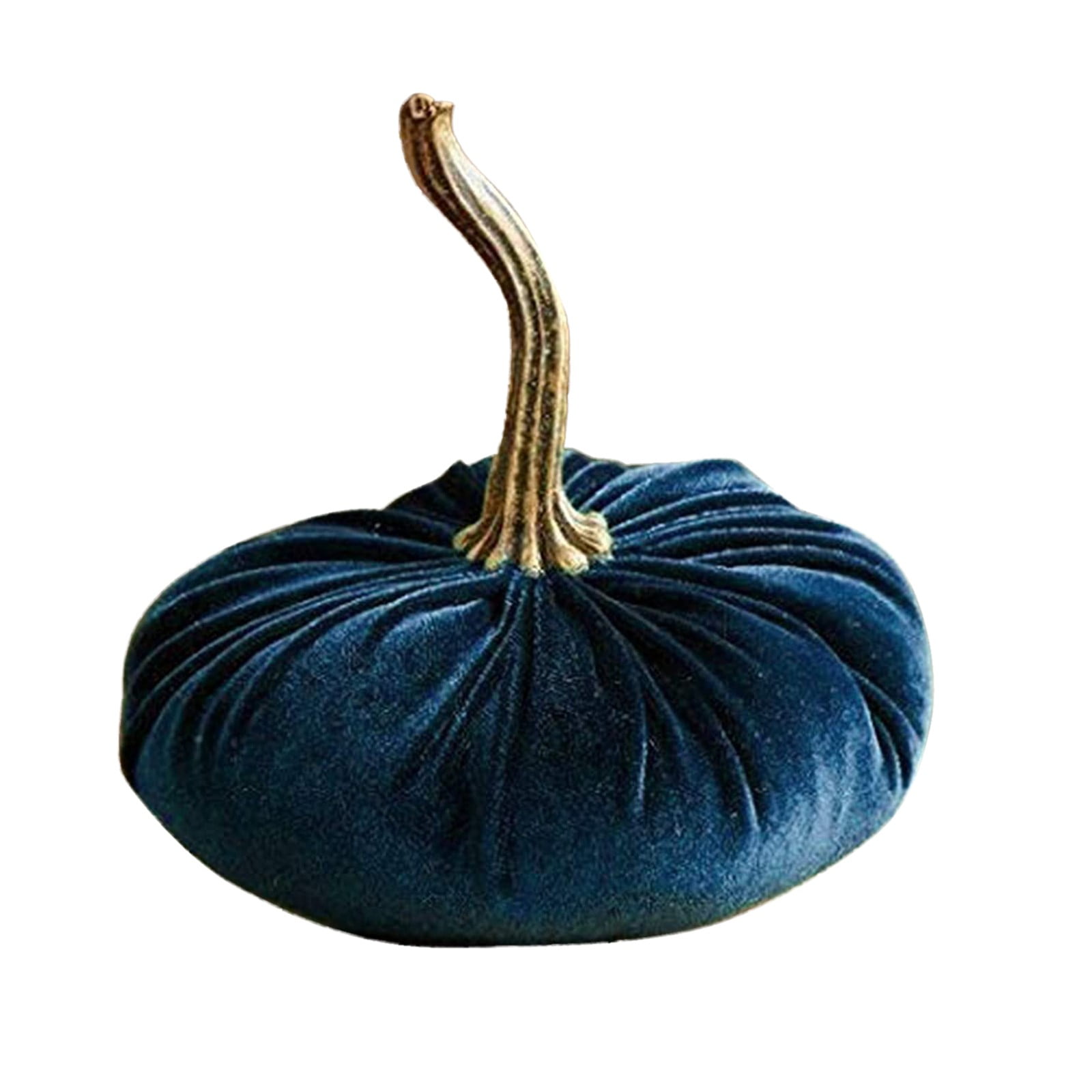 Tyeign Handmade Velvet Pumpkin Decor, Soft Stuffed Fall Accent for ...