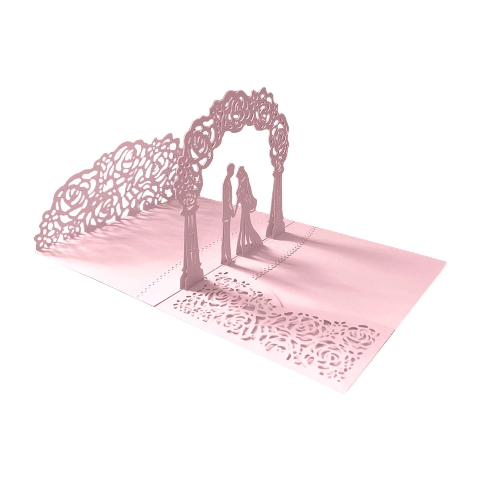 Tyeign Pop-Up Wedding Card for Bride And Groom, Tree Design ...