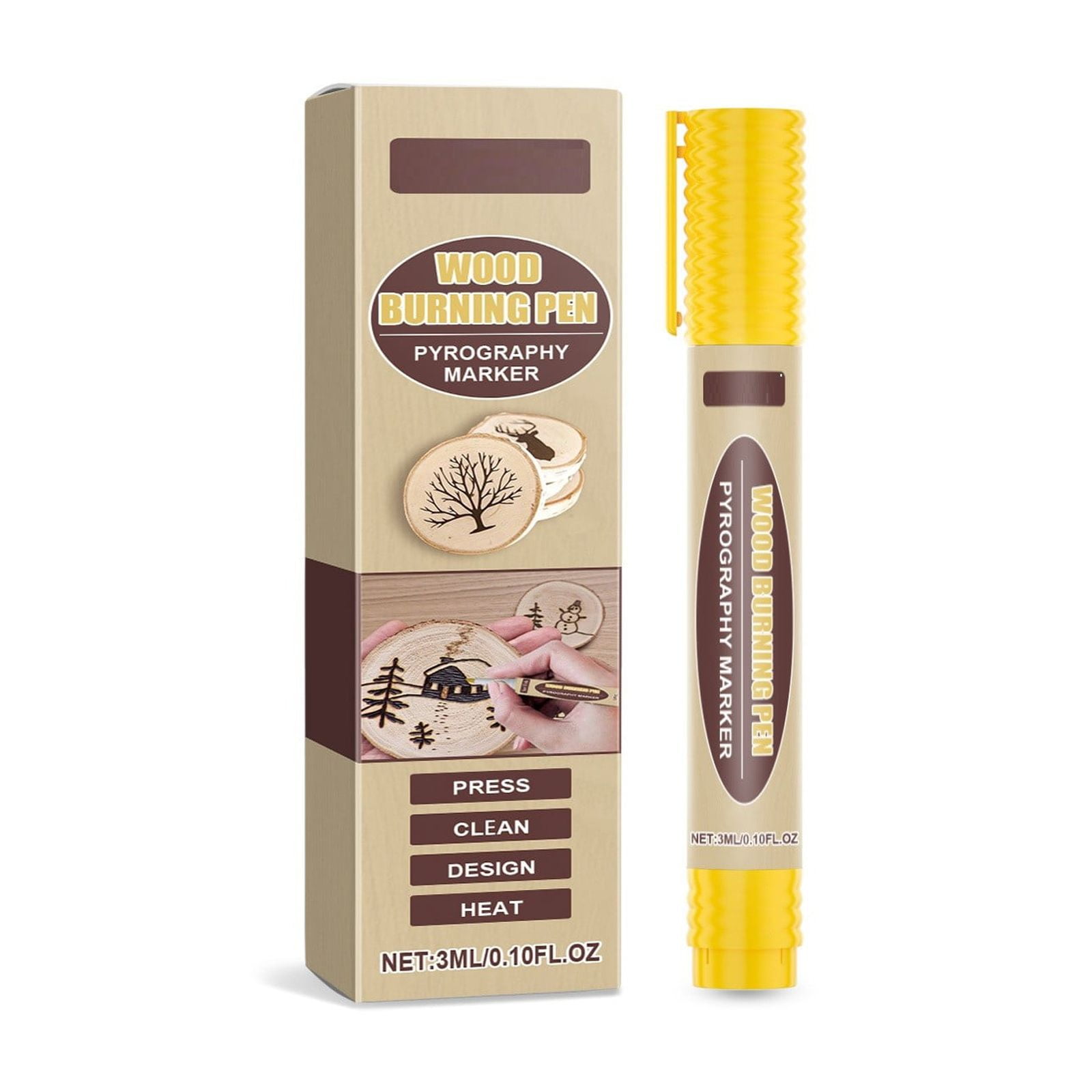 Tyeign Pyrography Pen, 3Ml Precision Crafted: Your Ultimate Wood ...