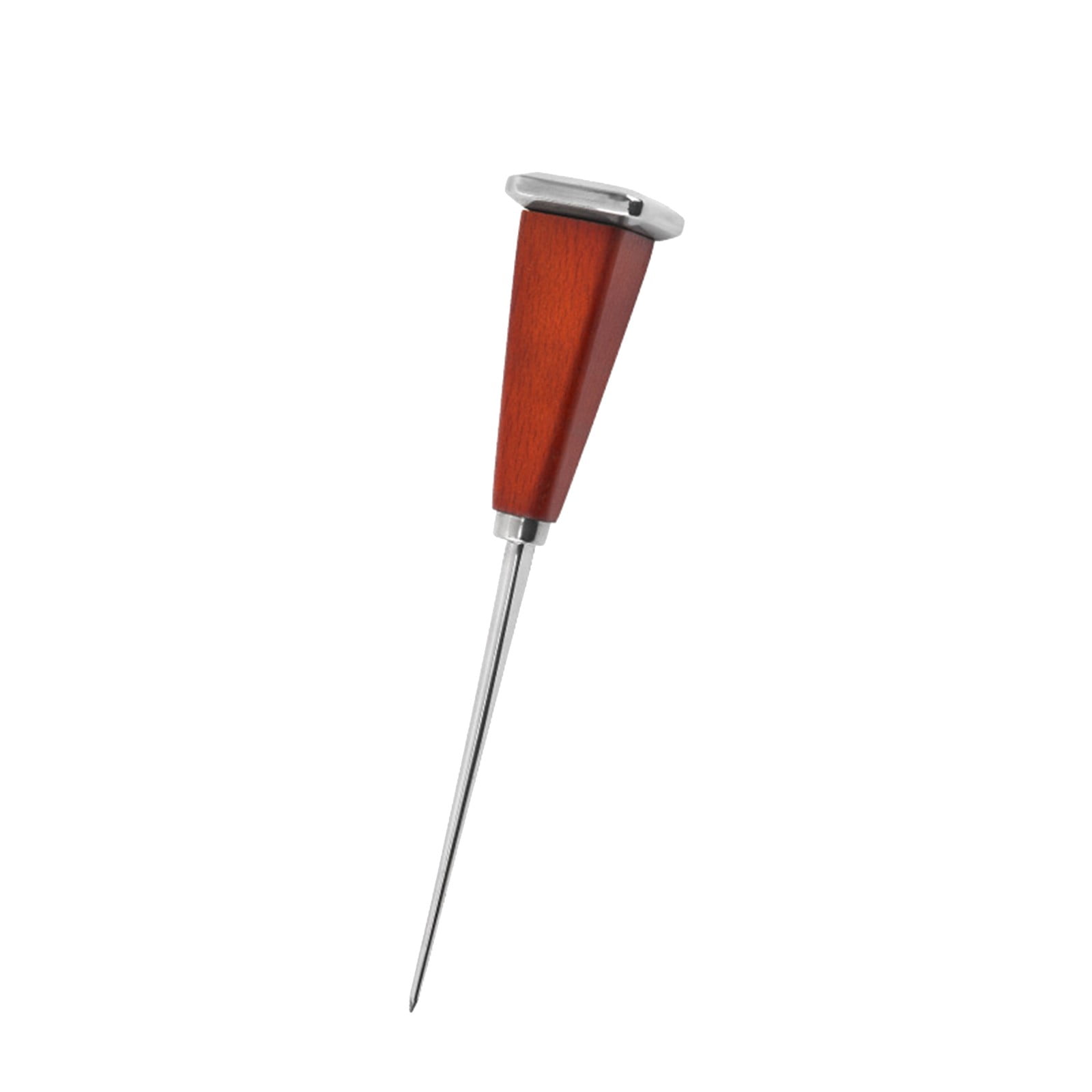 Tyeign Three-Prong Ice Pick with Wood Handle, 7-Inch Stainless Steel ...