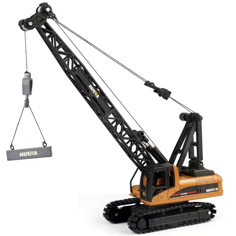 1/50 Scale Kids Construction Crane Toy, Alloy Metal Trucks for Boys by ...