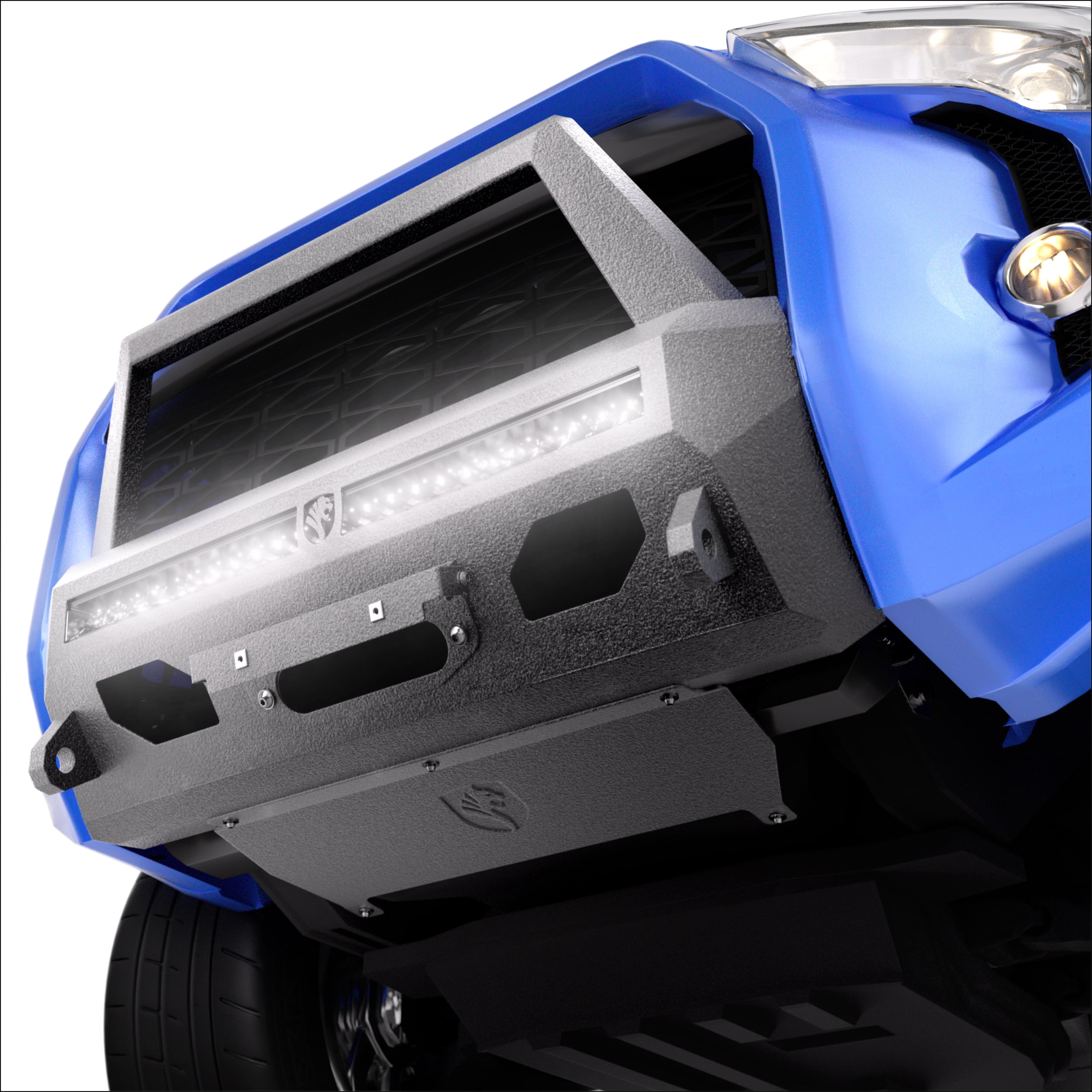 Tyger Auto FURY Center Bumper Guard + Light Bar Compatible with 2014 ...