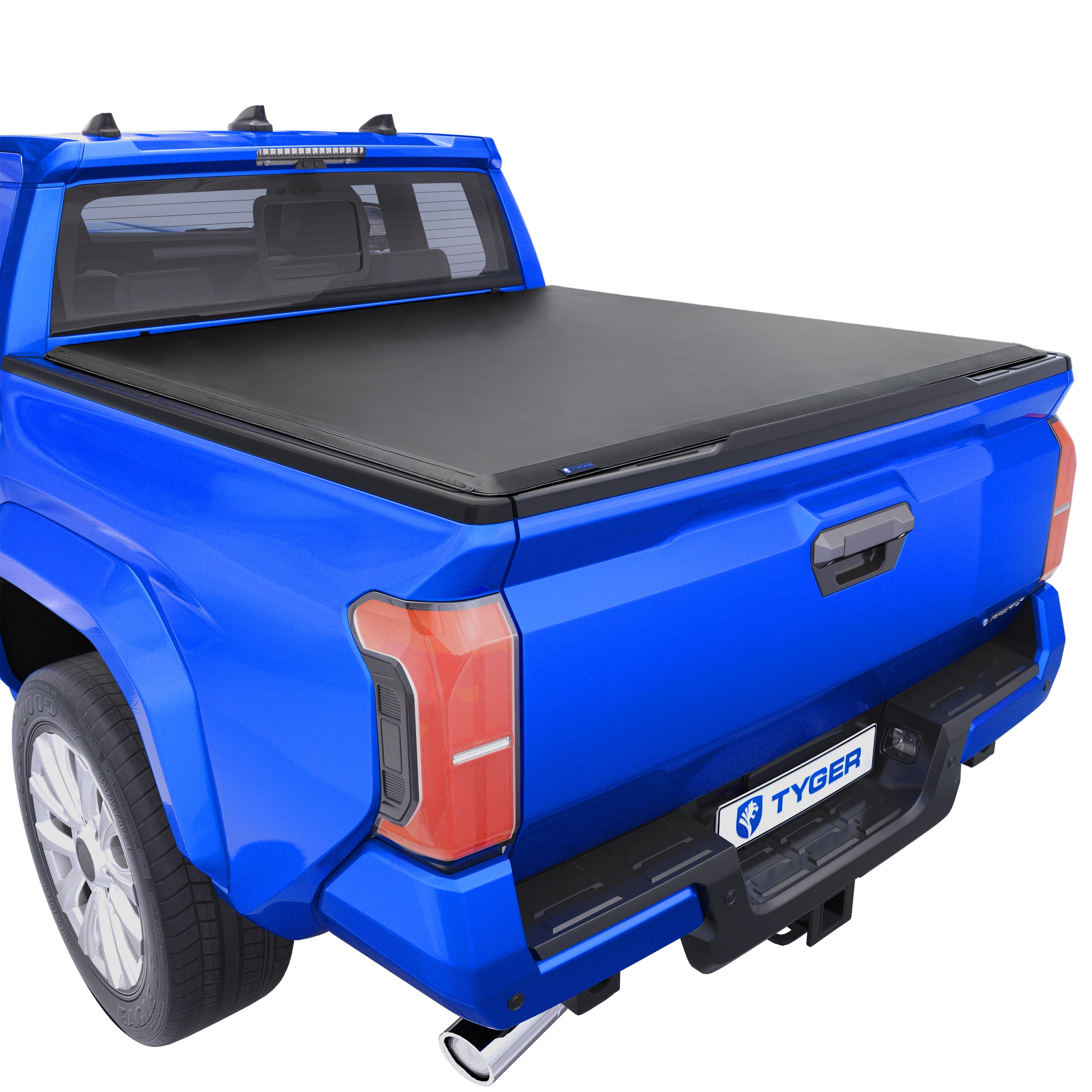Tyger Auto T1 Soft Roll-up Truck Bed Tonneau Cover Compatible with 2024 ...