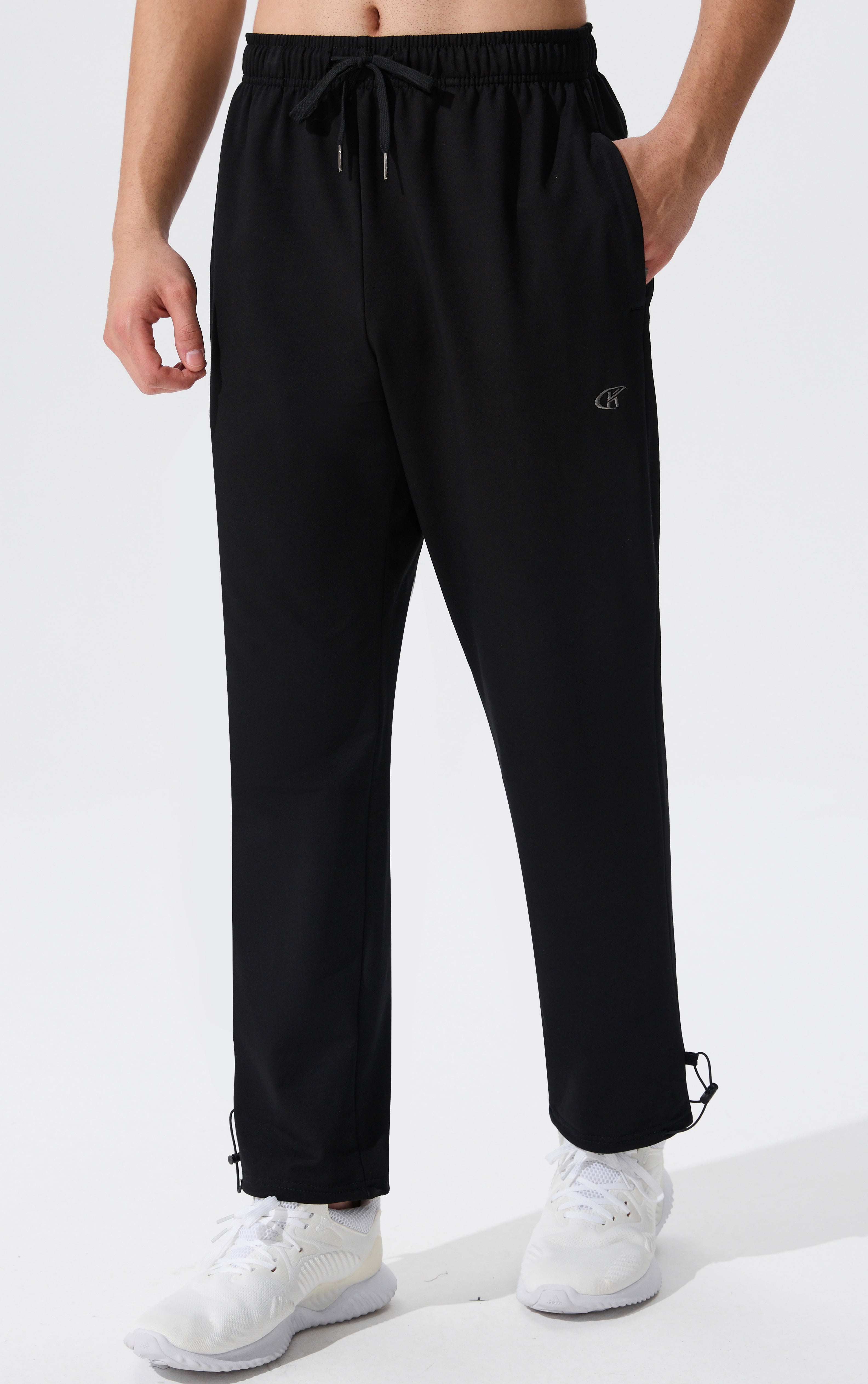 Tyhengta Men's Casual Sweatpants Athletic Open Bottom Running ...