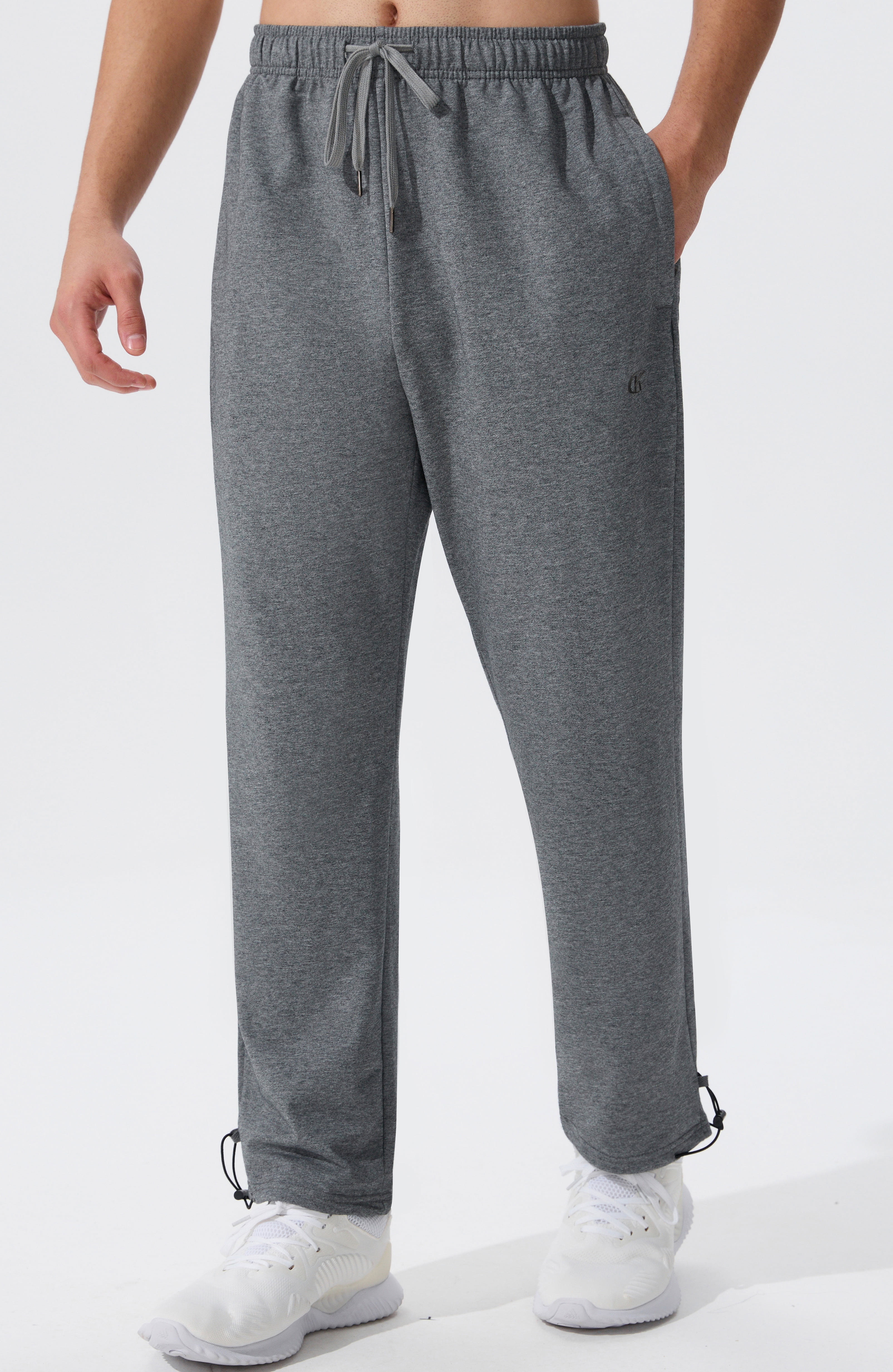 Tyhengta Men's Casual Sweatpants Athletic Open Bottom Running ...