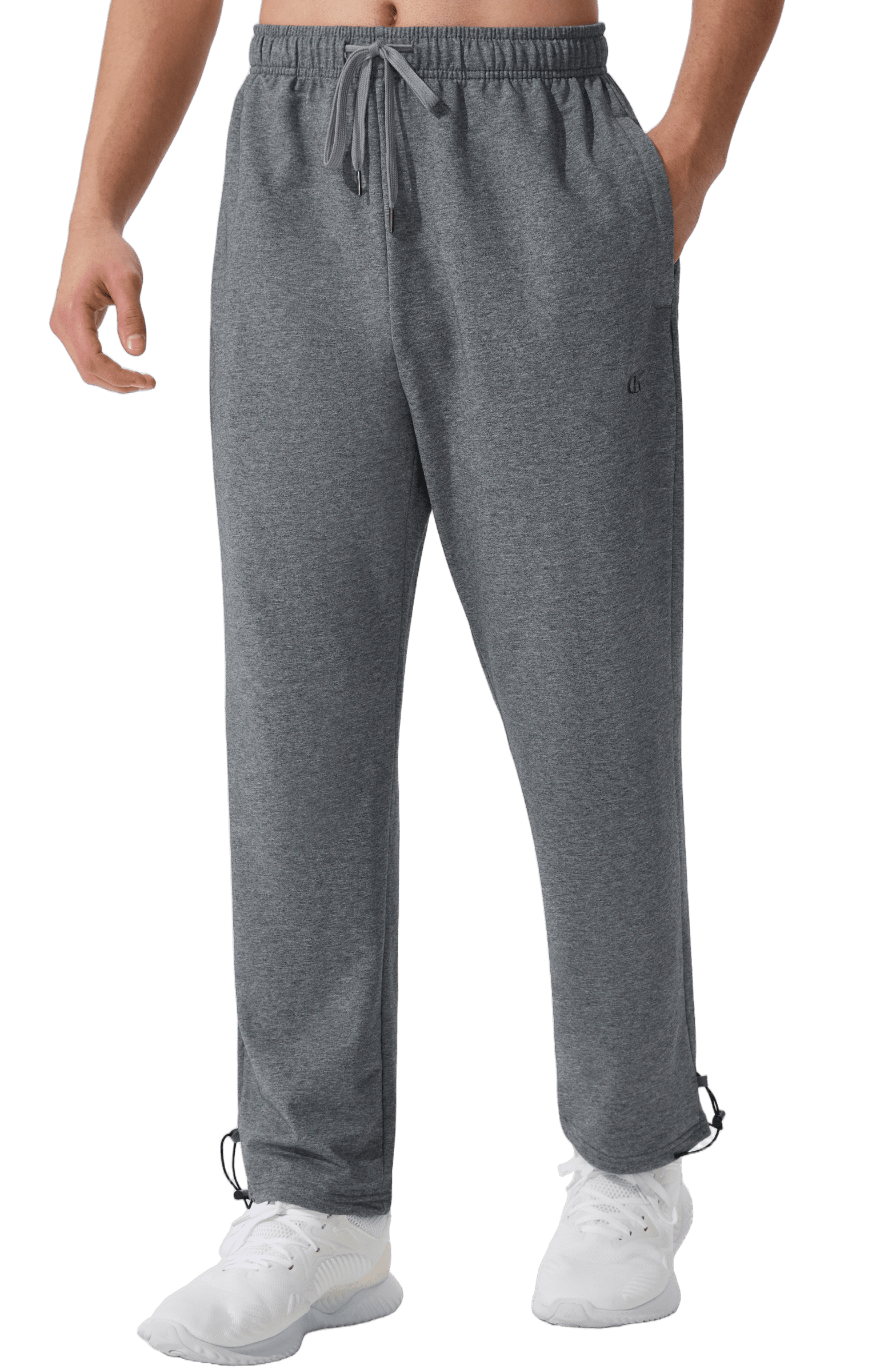 Tyhengta Men's Sweatpants Athletic Open Bottom Running Casual ...
