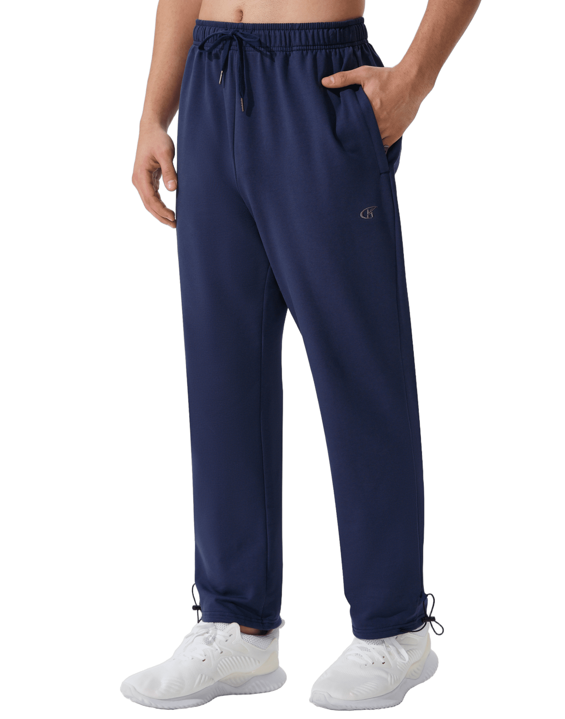 Tyhengta Men's Sweatpants Athletic Open Bottom Running Casual ...