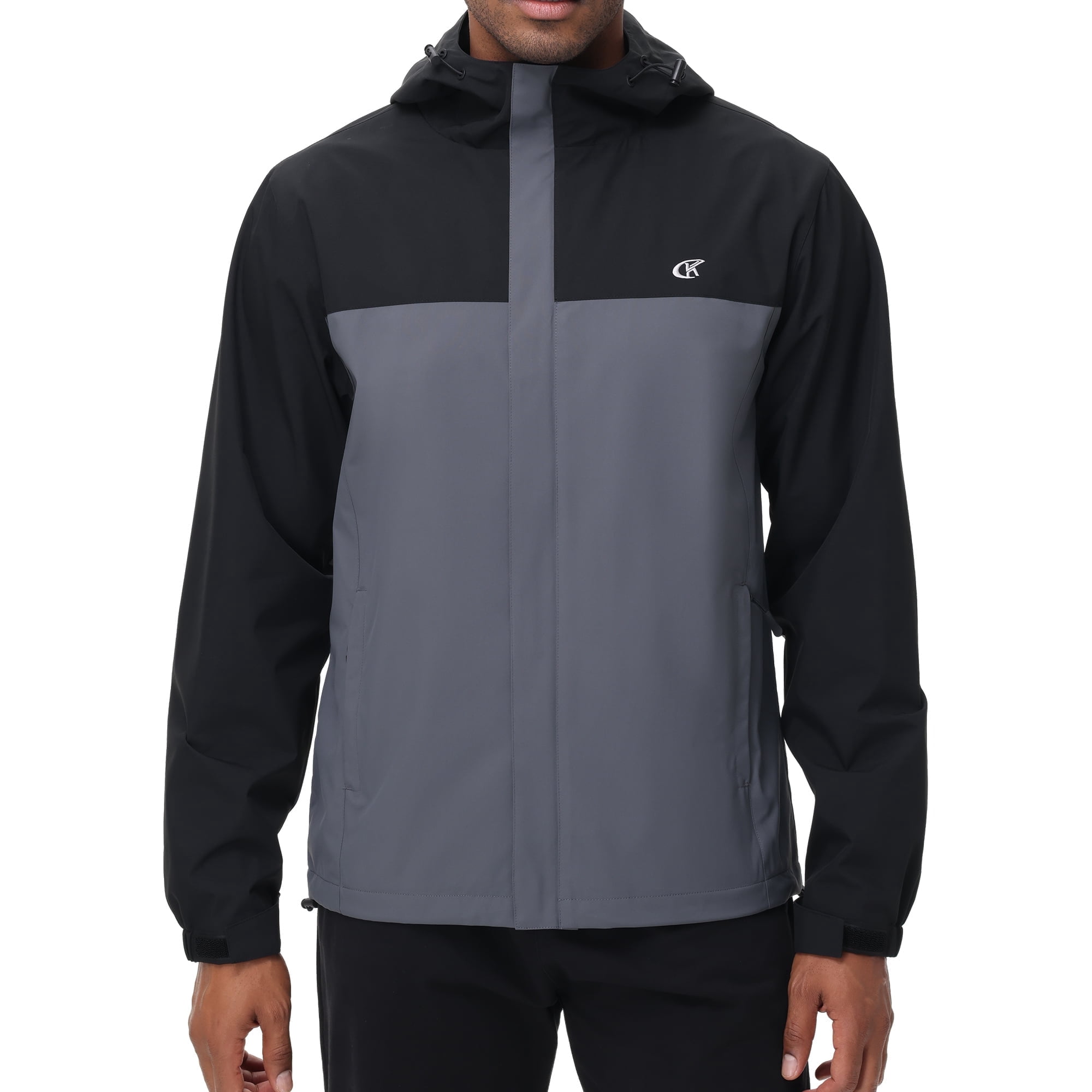 Tyhengta Men's Jacket Waterproof Coat Hooded Raincoat Outdoor Hiking ...