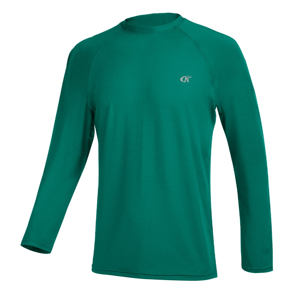 Tyhengta Men's Long Sleeve Swim Shirts Rashguard UPF 50+ UV Sun Protection Shirt Athletic ...