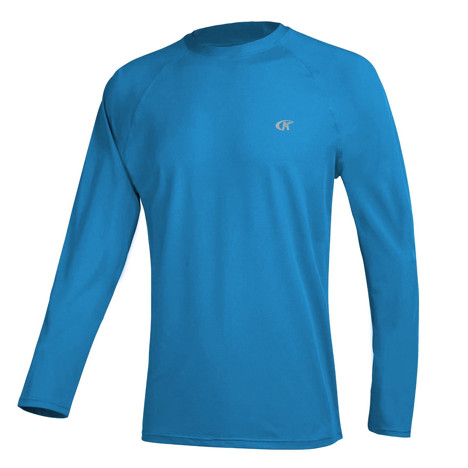 Tyhengta Men's SPF 50+ Rash Guard Long Sleeve Swim Shirt, UV Protection ...