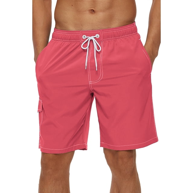 Tyhengta Men's Bathing Swimwear, Quick Dry Swim Trunks with Mesh Liner ...