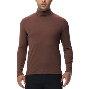 INSPIRE CHIC Men's Long Sleeve V-Neck Solid Color Knitted Pullover ...