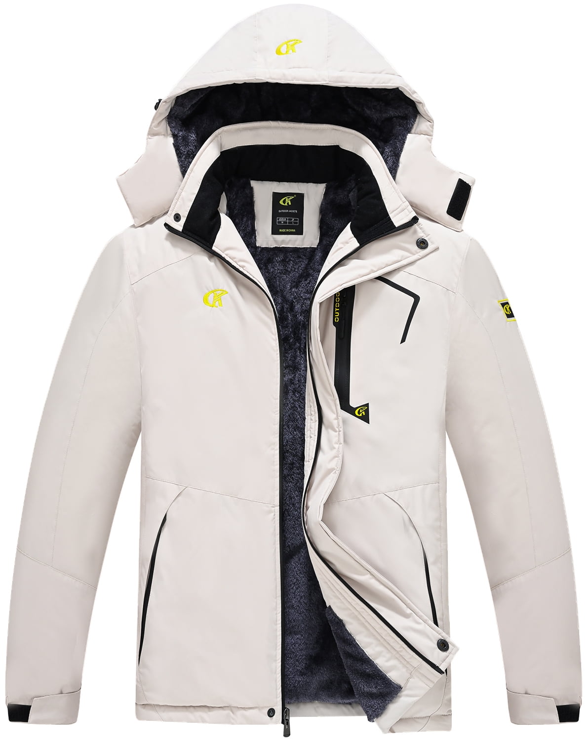 Tyhengta Men's Waterproof Ski Jacket Warm Winter Snow Coat Mountain ...