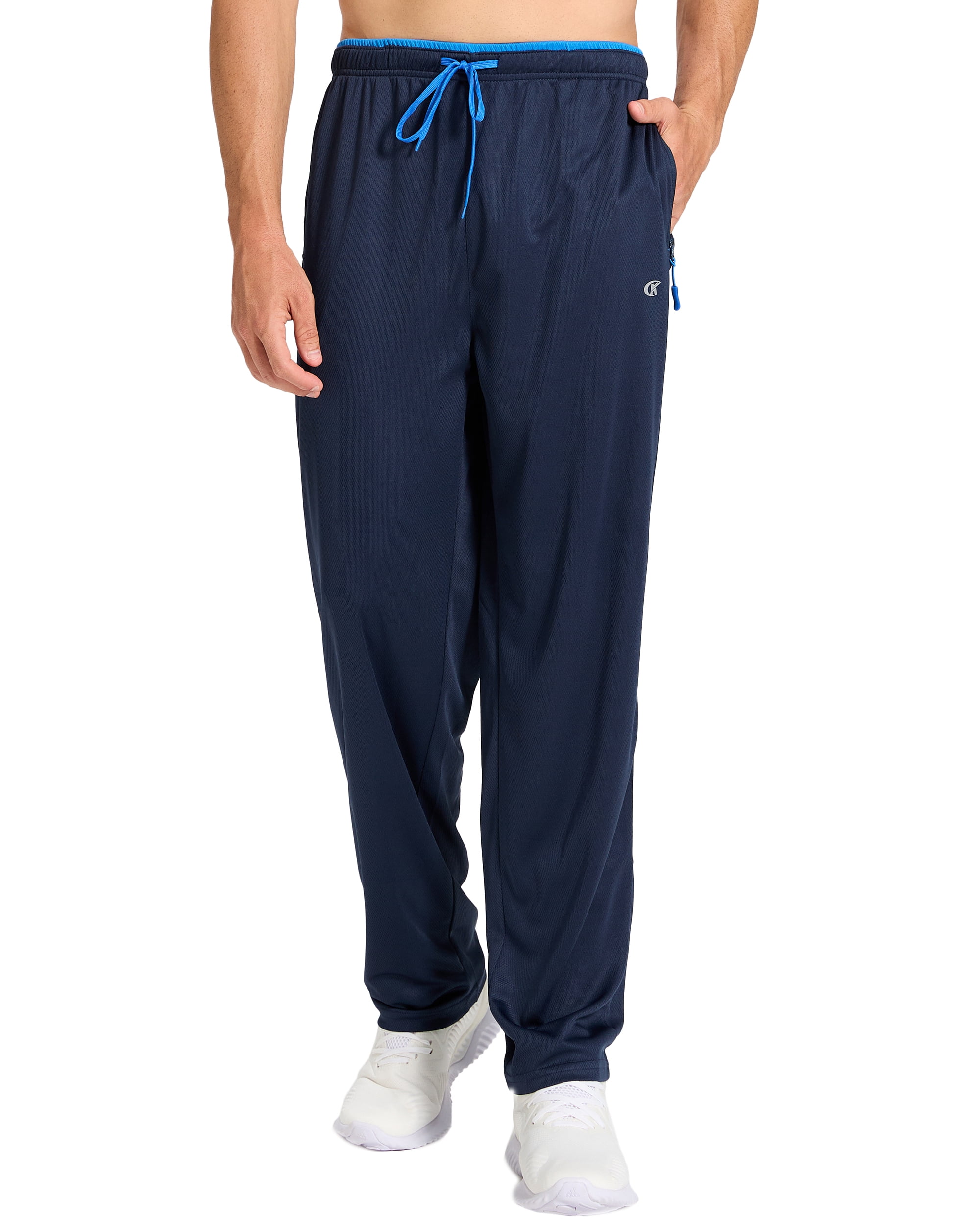 Tyhengta Lightweight Men's Joggers, Open Bottom Athletic Sweatpants ...