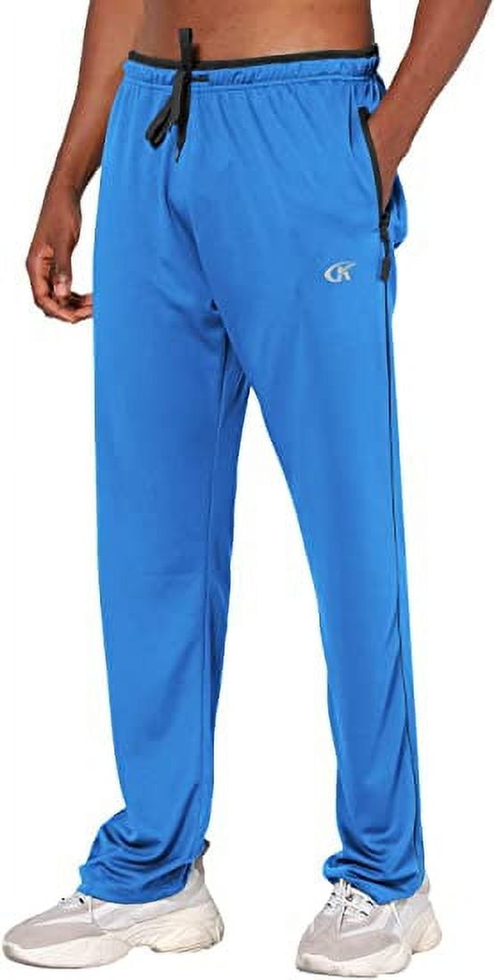 Tyhengta Mens Pants Athletic Open Bottom Running Pants Mesh Mens ...