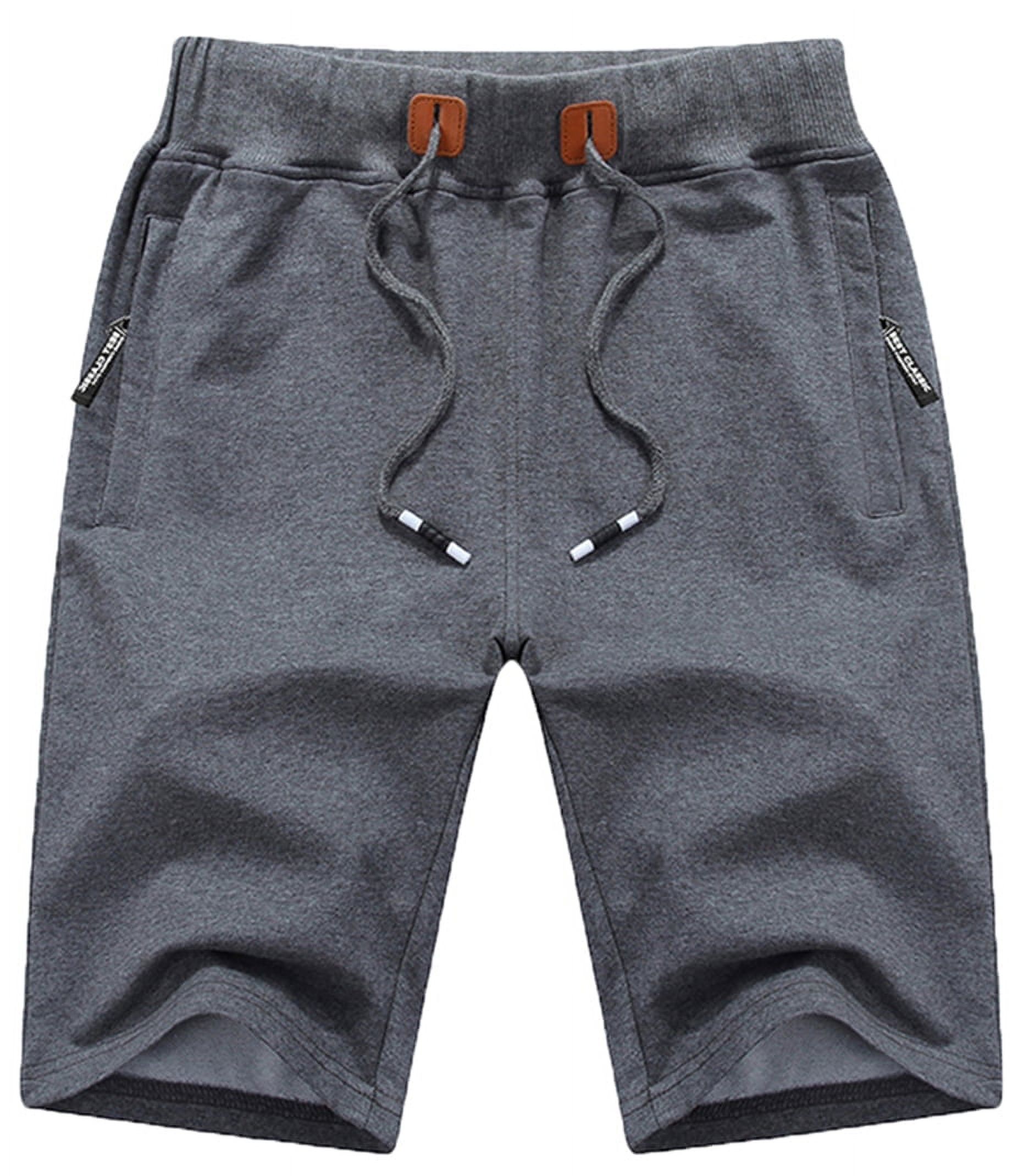 Fashion Savings! Ahuyic Men's Shorts Casual Elastic Waist Drawstring ...