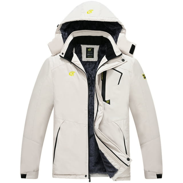 Tyhengta Men's Waterproof Ski Jacket Warm Winter Snow Coat Mountain ...