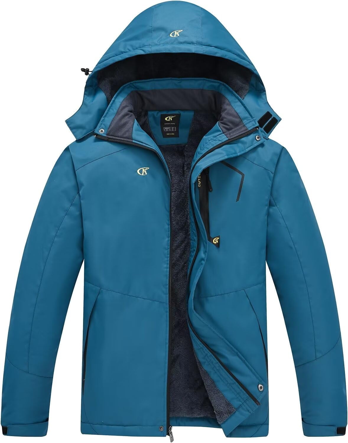 Tyhengta Men's Waterproof Ski Jacket Warm Winter Snow Coat Mountain ...