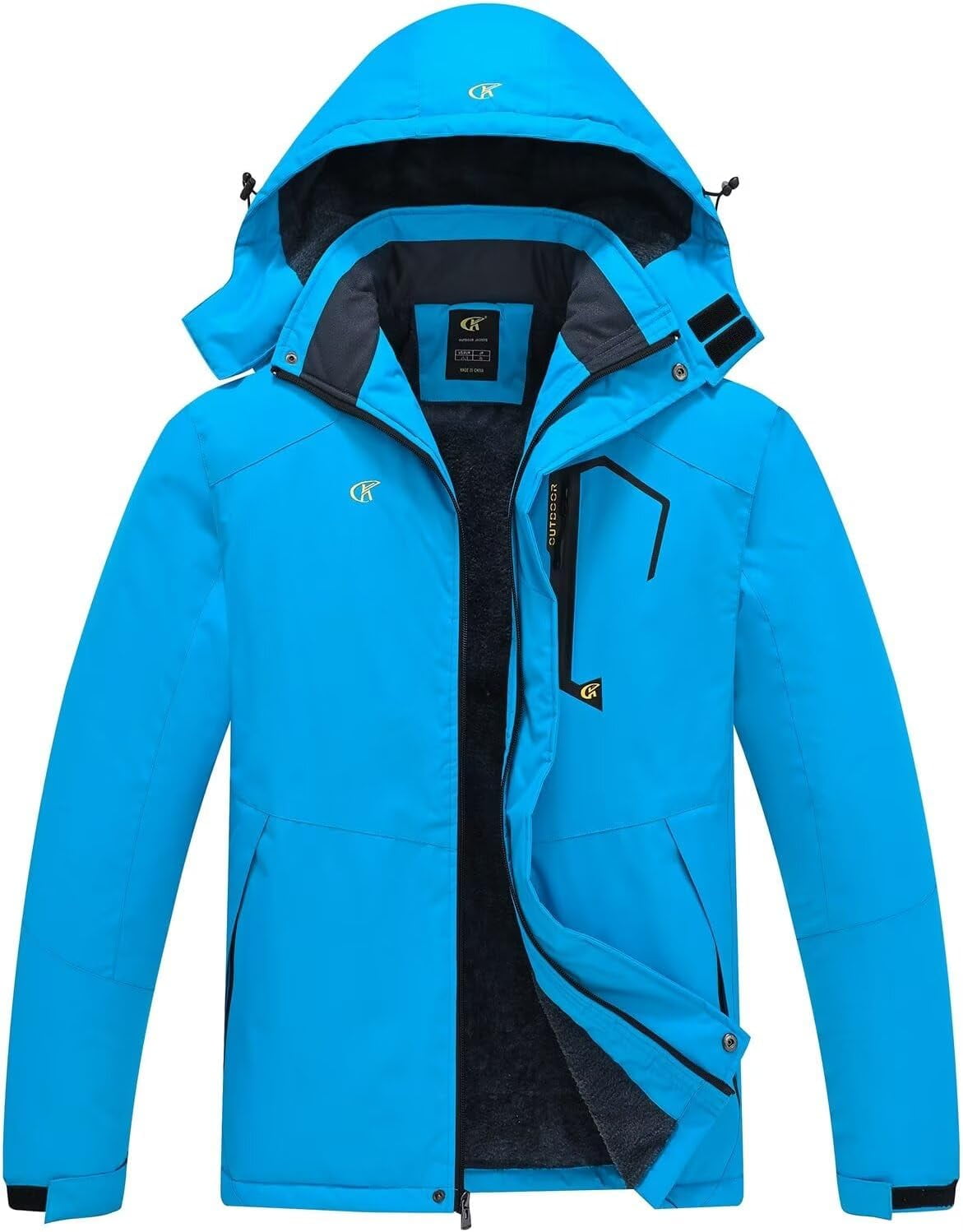 Tyhengta Men's Waterproof Ski Jacket Warm Winter Snow Coat Mountain ...