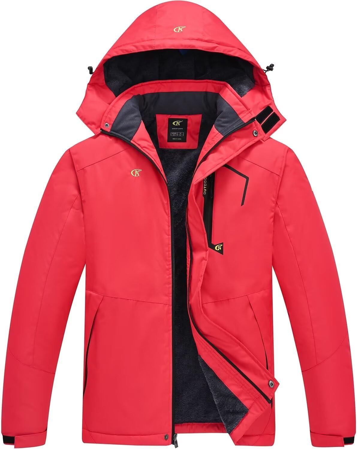 Tyhengta Men's Waterproof Ski Jacket Warm Winter Snow Coat Mountain ...