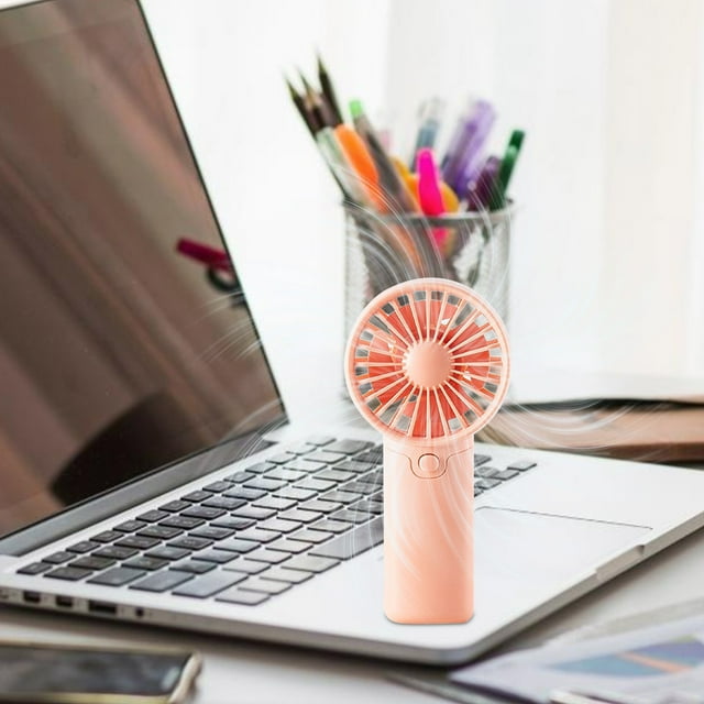 Tyidzon Handheld Fan, Portable Mini Fan Pink Small Hand Fans Battery ...