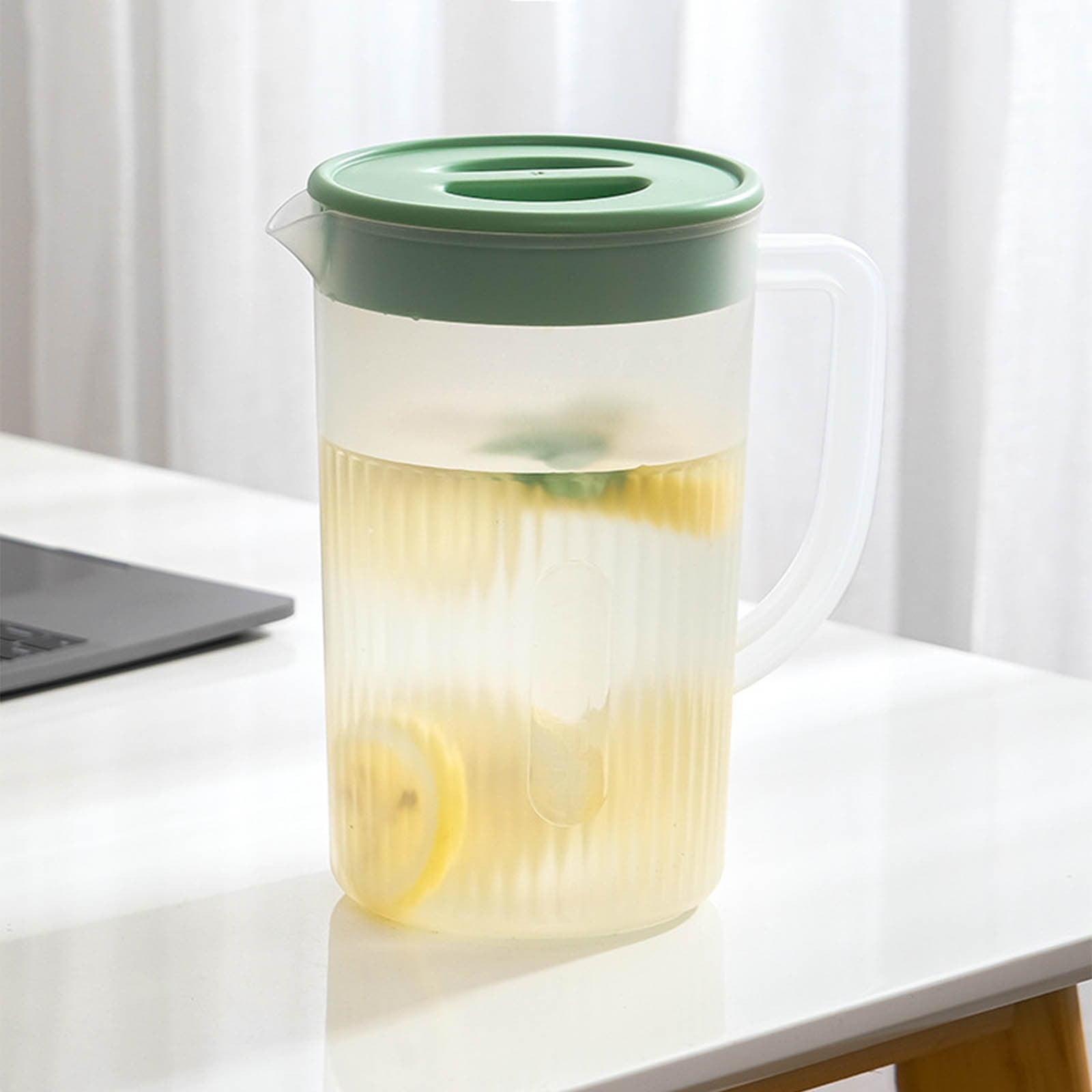 Tyidzon Juice Pitcher with Lids for Fridge, Water Jug for Teas, Juices ...