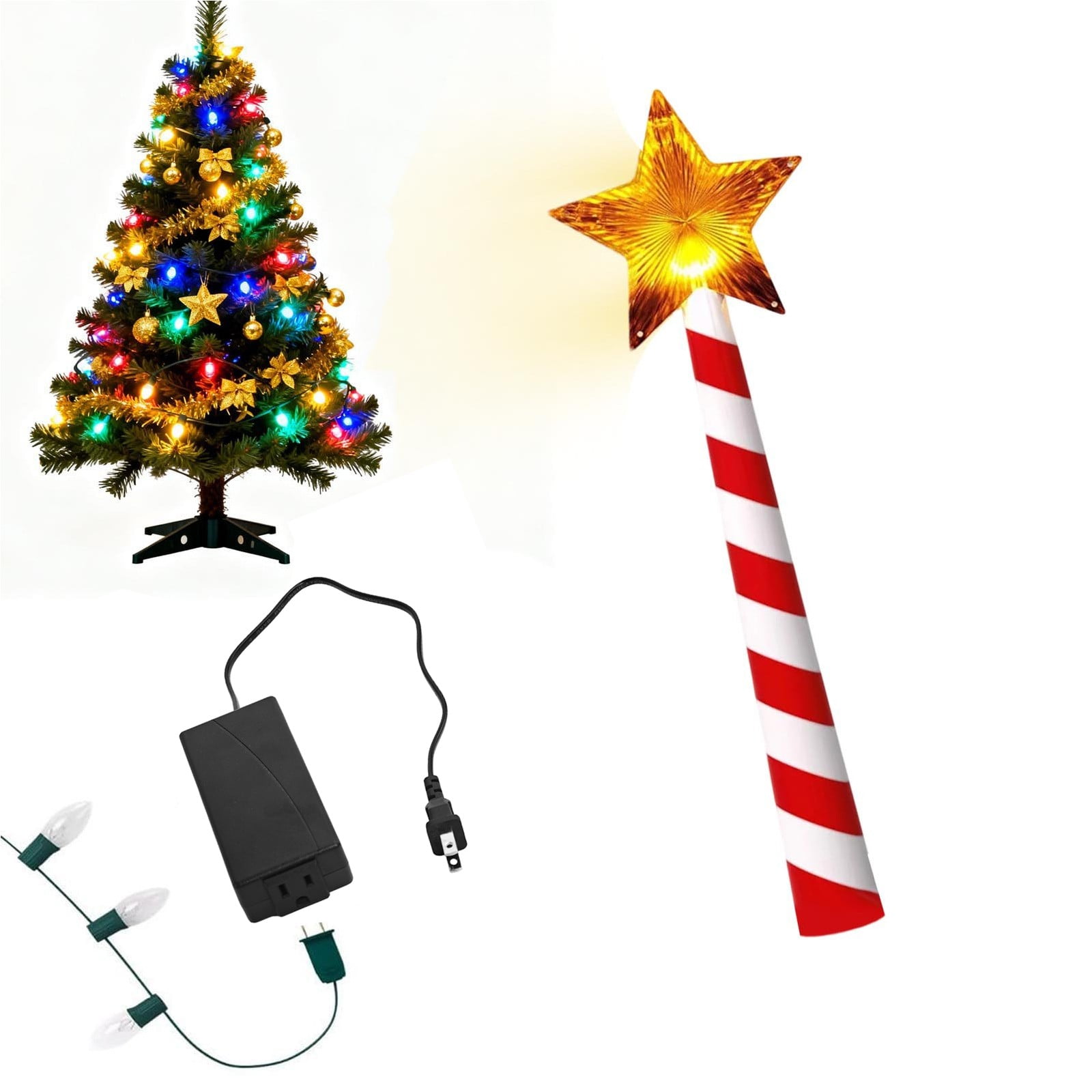 Tyidzon Magical Christmas Wand Remote Control Christmas Tree Remote ...