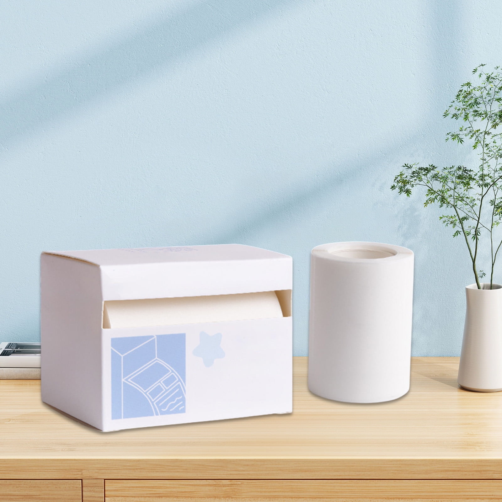 Tyidzon Pull-Out Sticky Notes Roll Tape 150 Sheets, Sticky Note Pads ...