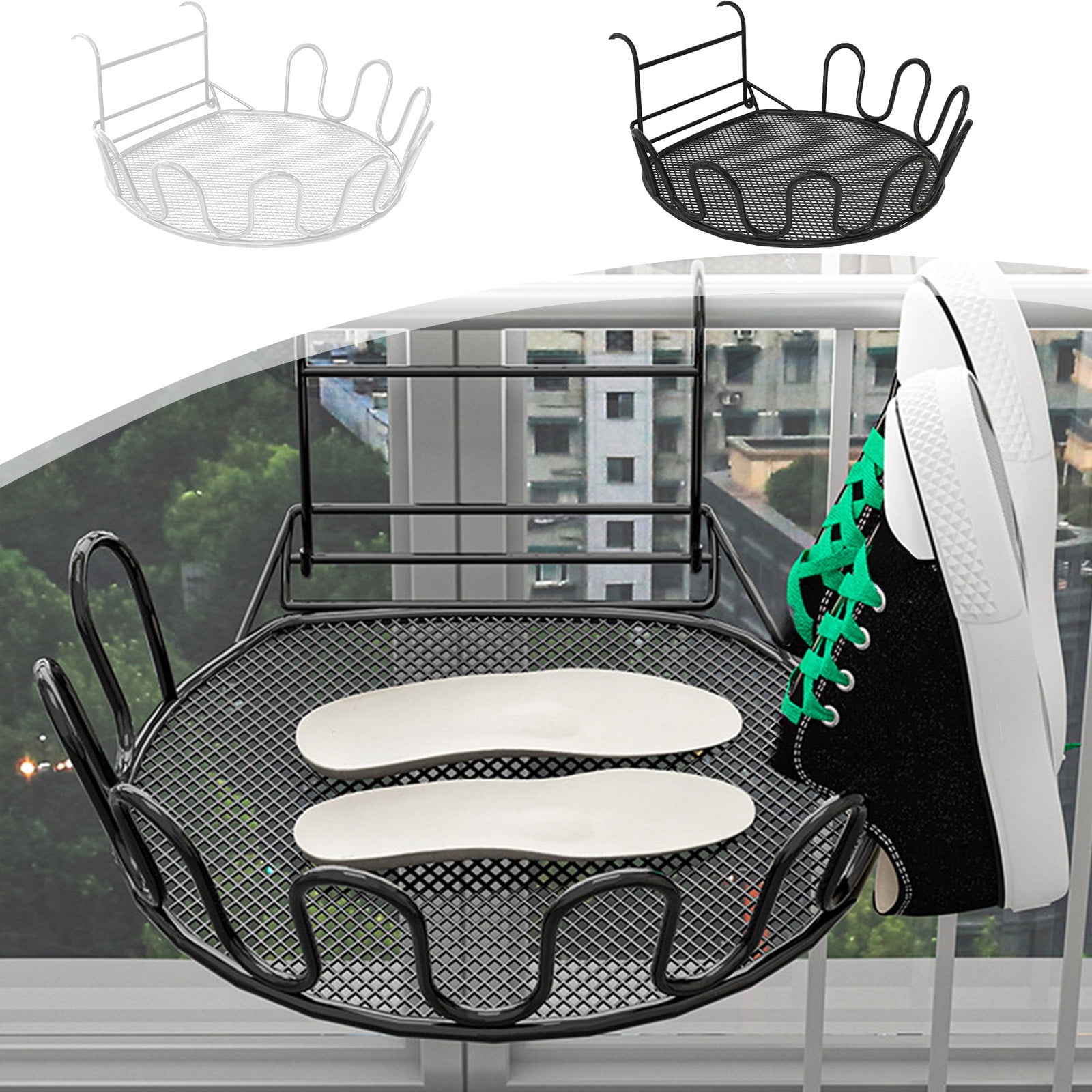Tyidzon Round Shoe Rack, Shoe Dryer, Drying Shoe Rack, Outdoor Balcony ...