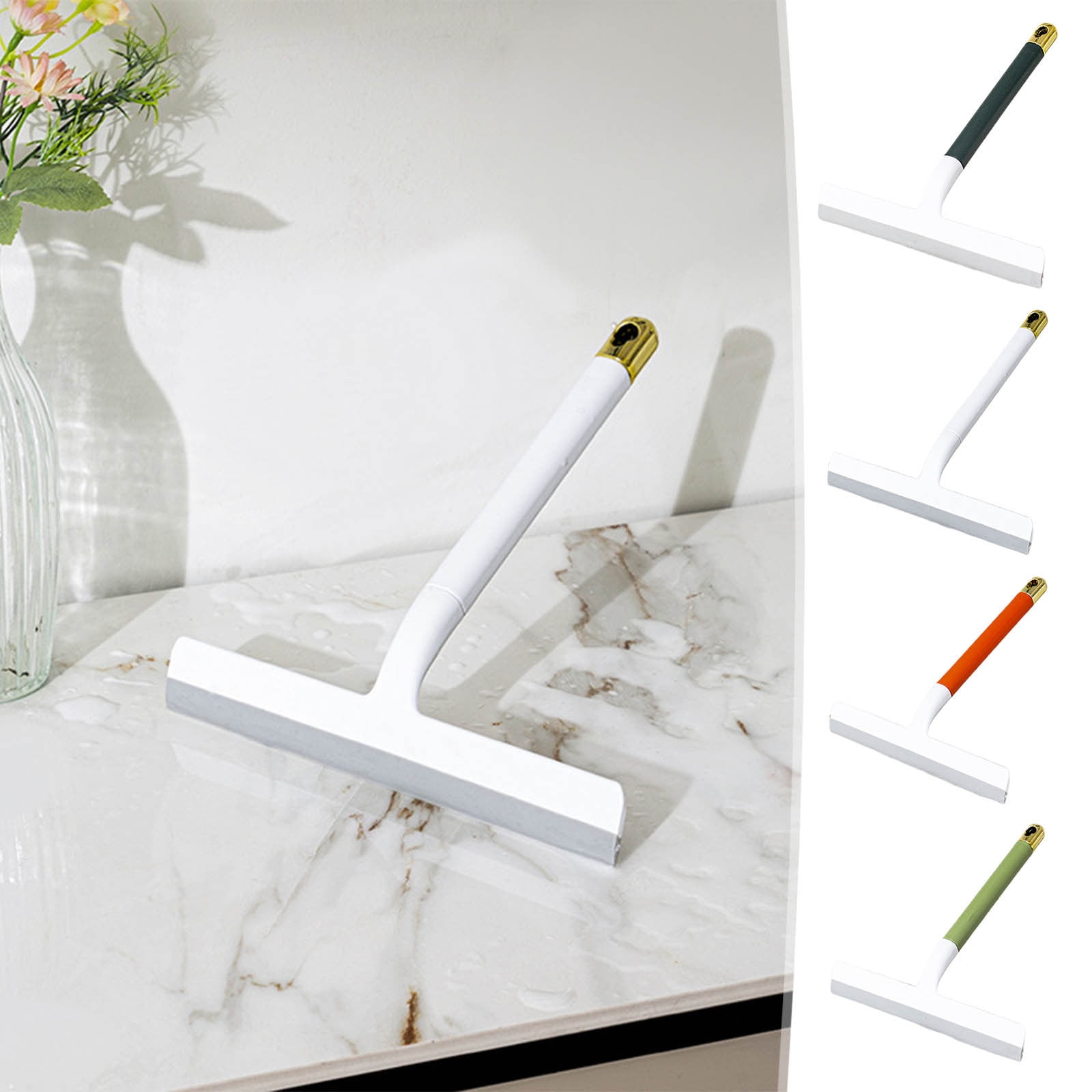 Tyidzon Shower Squeegee for Glass Doors, Easy Grip Handheld Squeegee ...