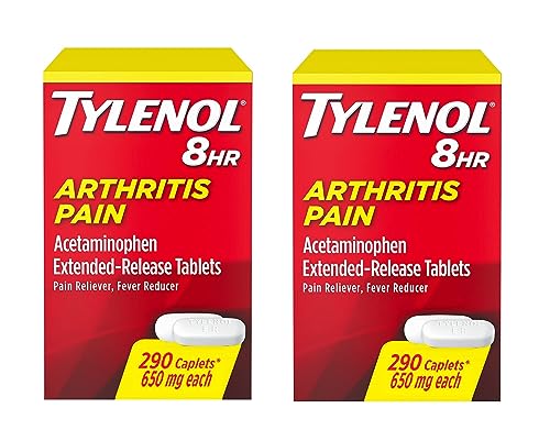 Tylenol Arthritis Pain Extended Release Tablets with Acetaminophen for ...