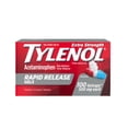 Tylenol Rapid Release Extra Strength Gelcaps, Acetaminophen 500 mg ...