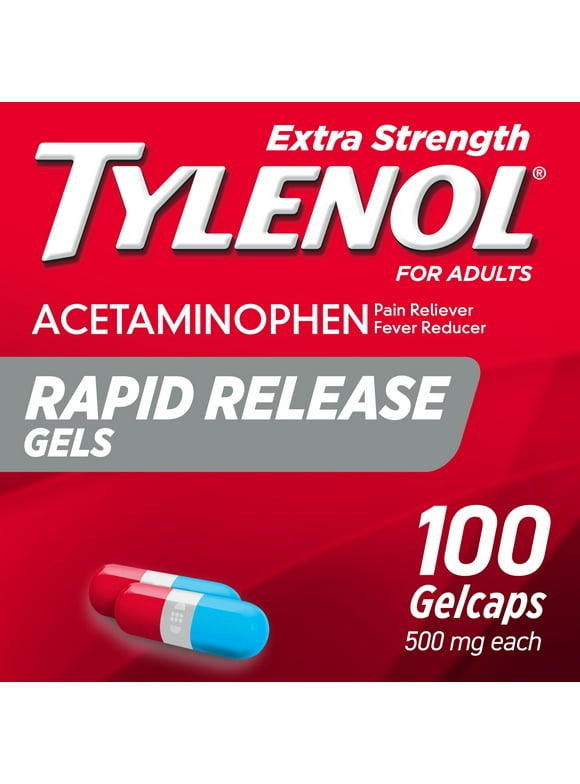 Tylenol Rapid Release Gels in Pain management - Walmart.com