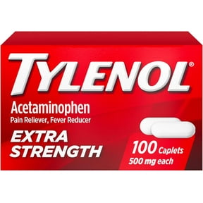 Excedrin Extra Strength Pain Reliever, 25 Packets, Acetaminophen ...